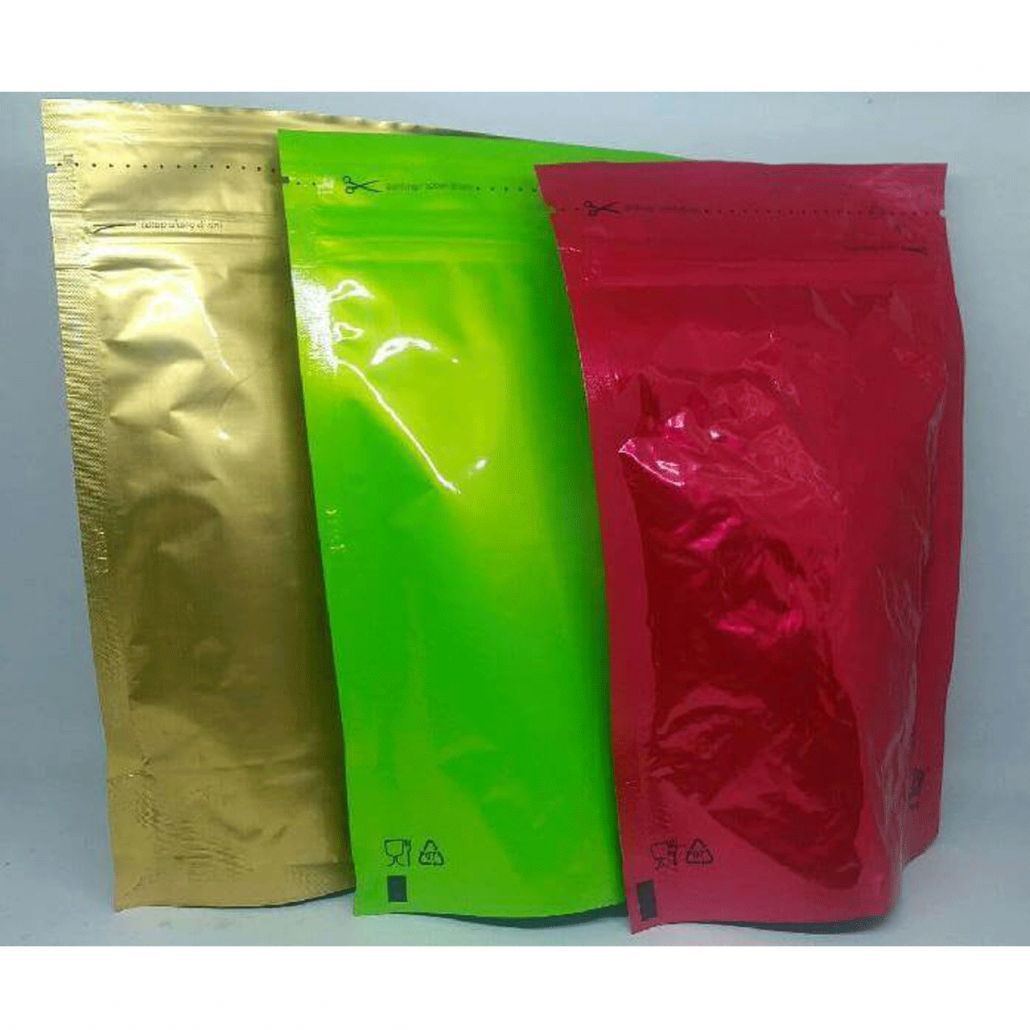 Full Alufoil - Plastik Kemasan - Pouch, Zipper, Kantong Beras